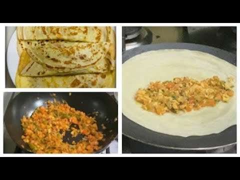 Easy & Quick Dinner Recipe | Paneer Crepes | Instant Paneer Dosa ...